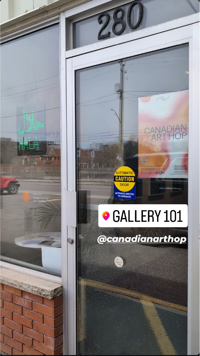 ADAC Canadian Art Hop Poster – Rawish Talpur