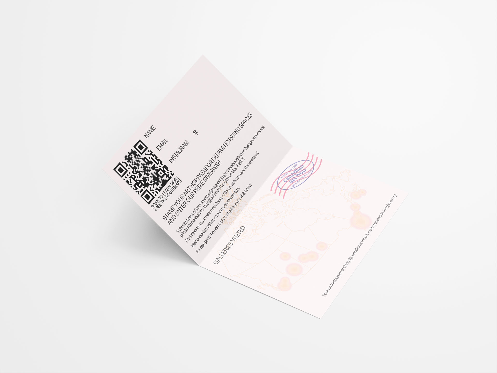ADAC Canadian Art Hop Passport – Rawish Talpur